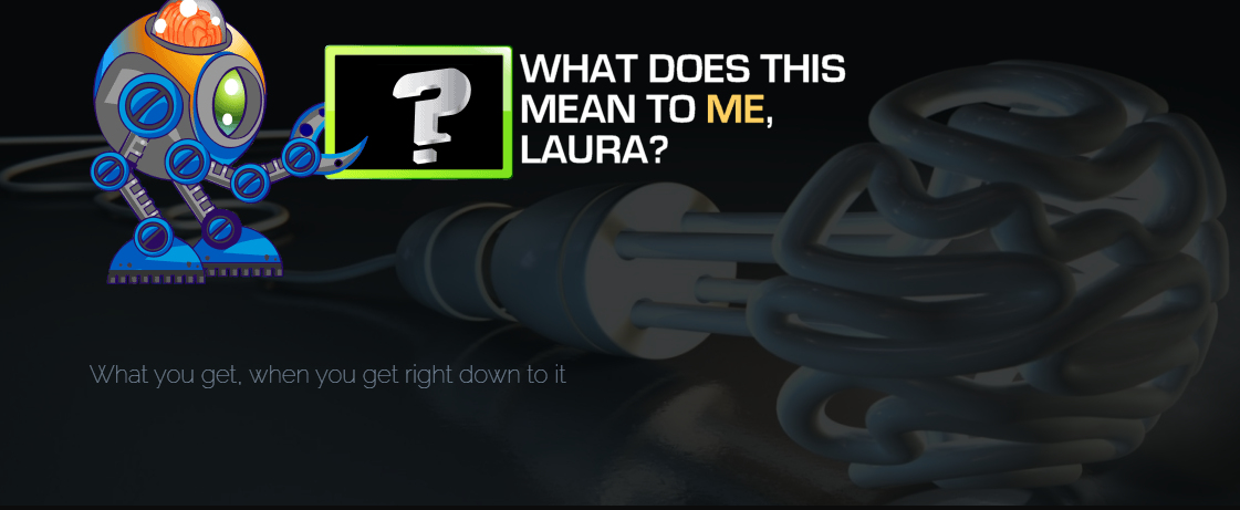 What Does This Mean to Me, Laura?